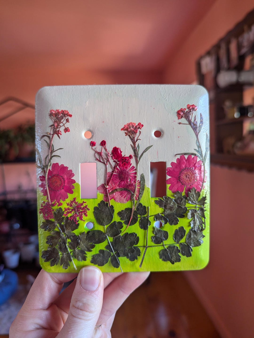 Colorful Boho Outlet Cover - Etsy