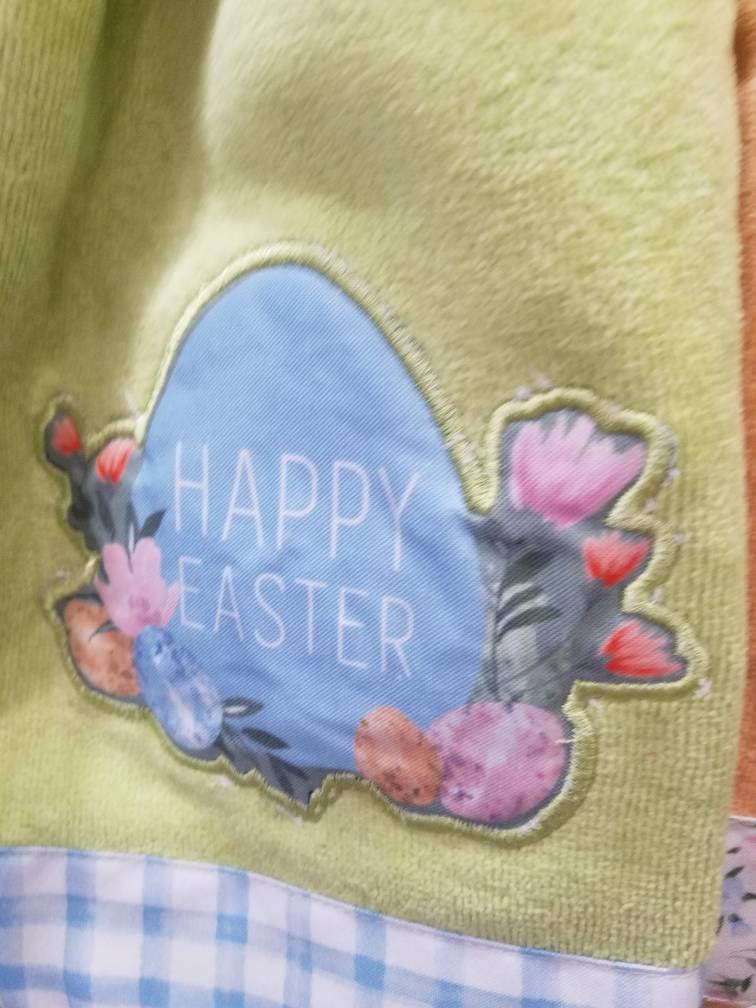 Set of Three Happy Easter Hand Towels