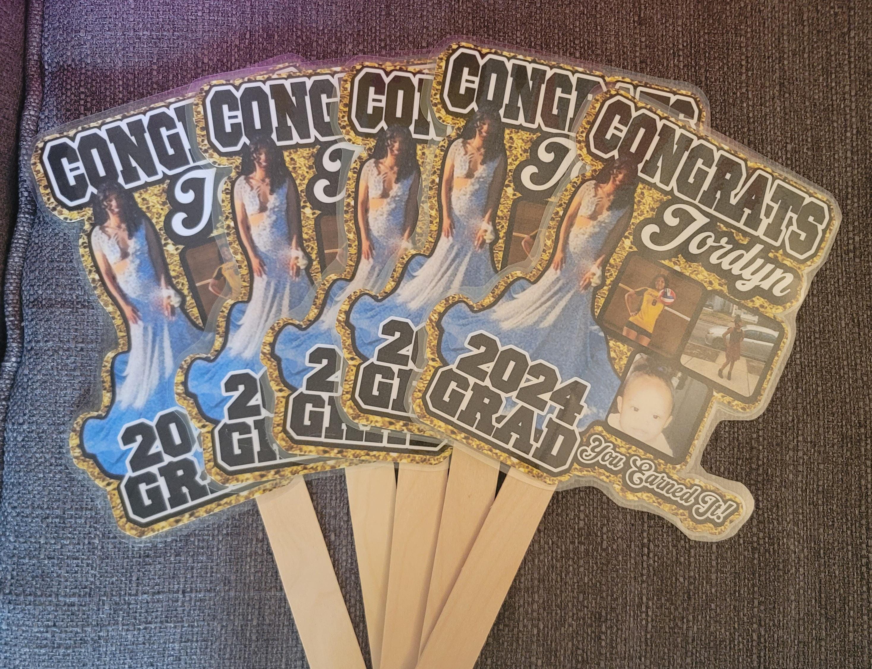 2025 Graduation Fans, Personalized Fans, Custom Handheld Fans, 2025 ...