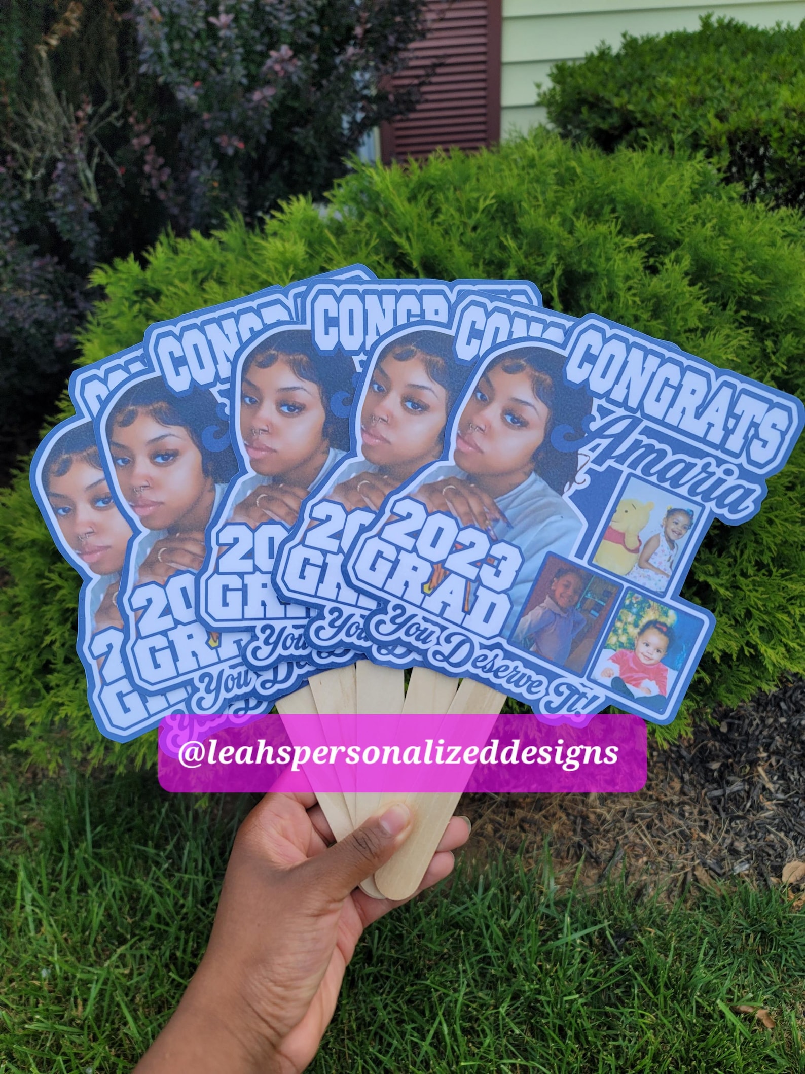 2025 Graduation Fans, Personalized Fans, Custom Handheld Fans, 2025 ...