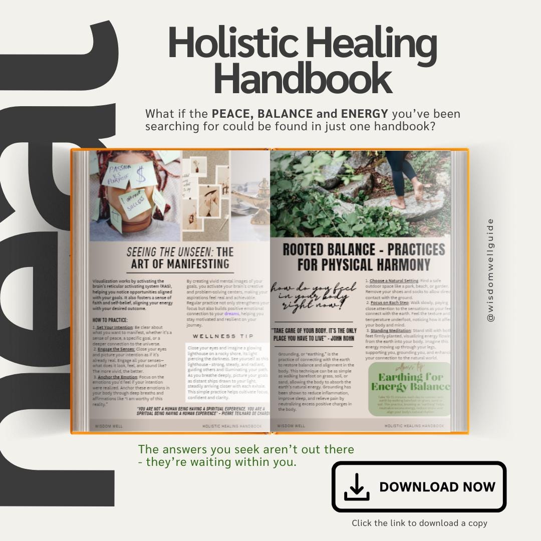 Holistic Healing Handbook – Natural Wellness, Rituals and Self-care ...