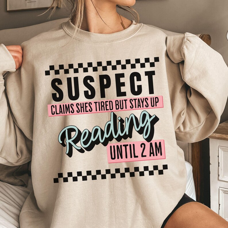 Suspect Claims Book Lover PNG, One More Chapter Suspect Claims Design ...