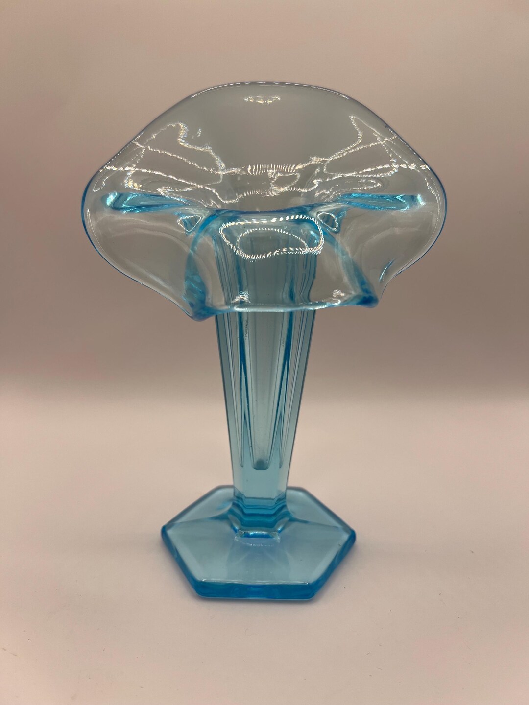 Vintage Blue Jack in the Pulpit Bud Vase - Etsy