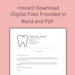 Printable Dentist Excuse Letter: Editable Work/school Note (PDF) Insant ...