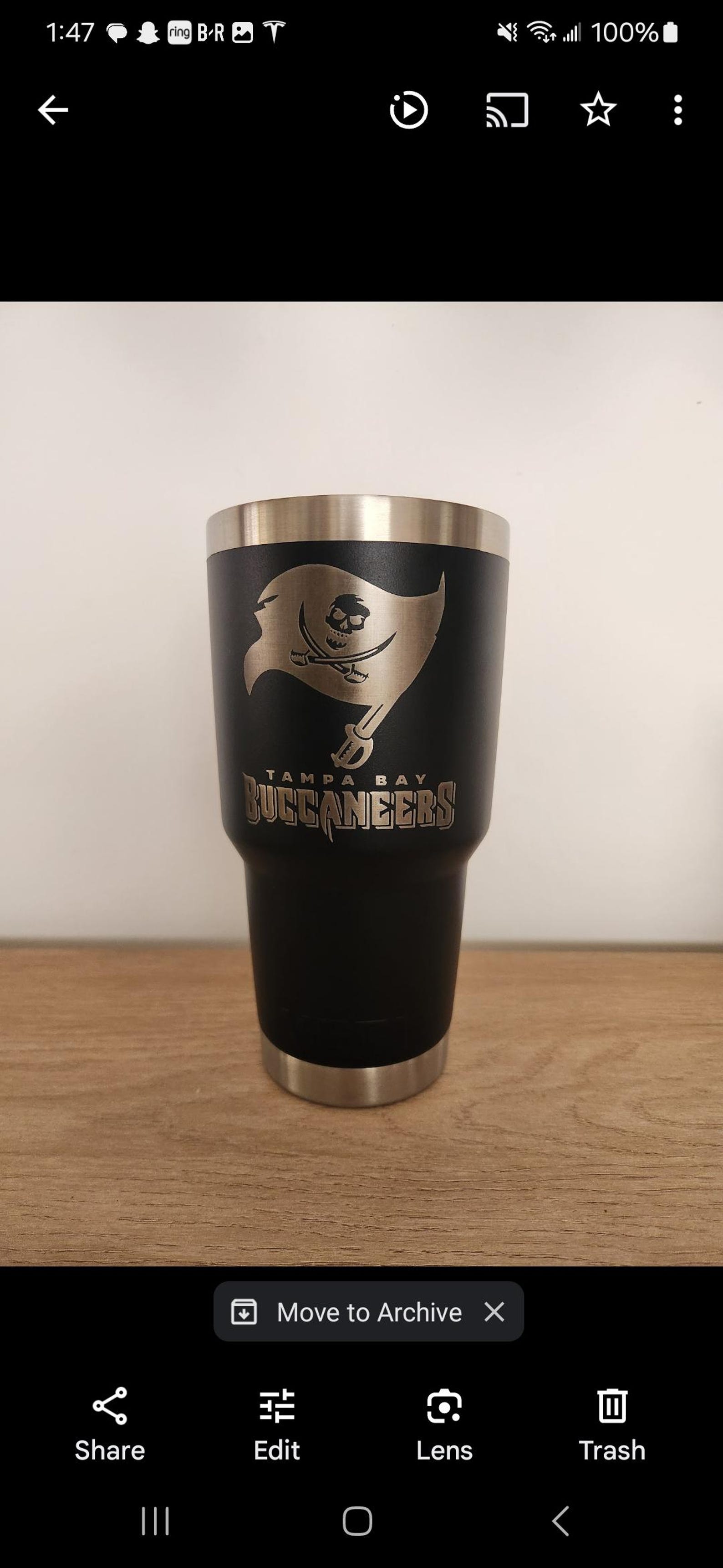 Custom Yeti Cup – Personalized Laser Engraved Tumbler – Groomsmen Gift ...