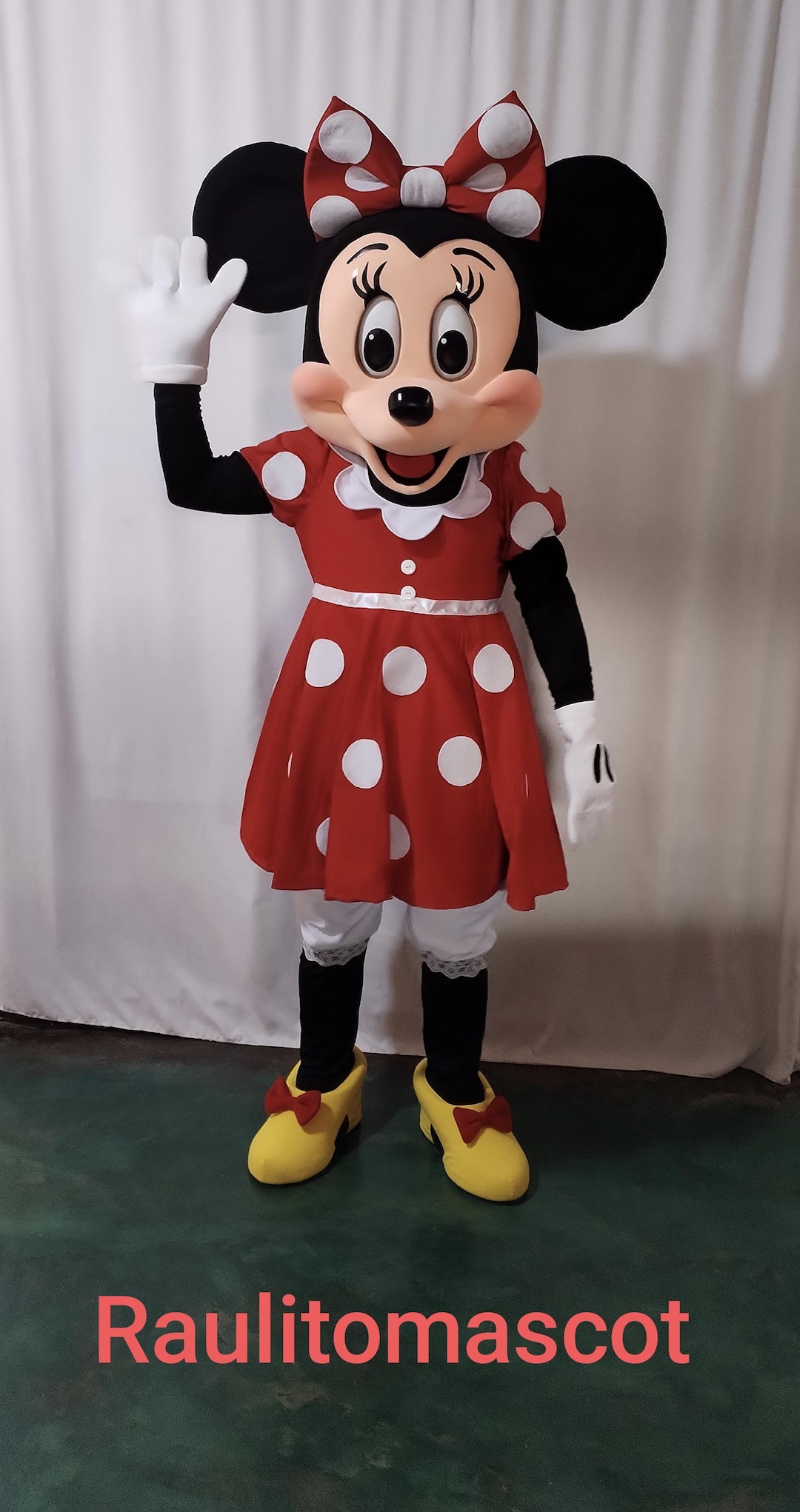 Minnie Mouse Mascot Costume - Etsy UK