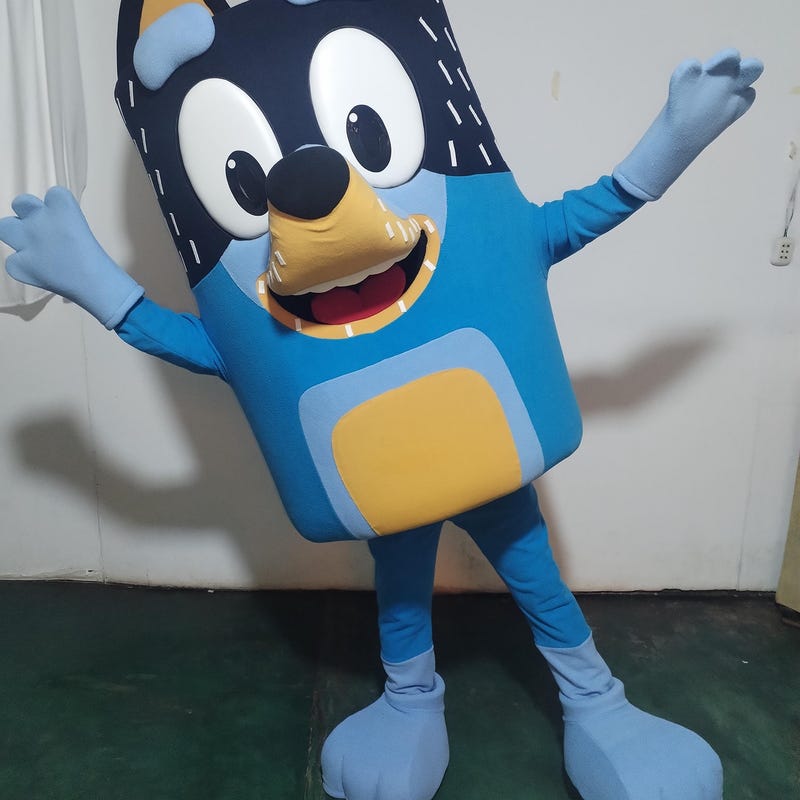 Bluey Mascot Costume - Etsy
