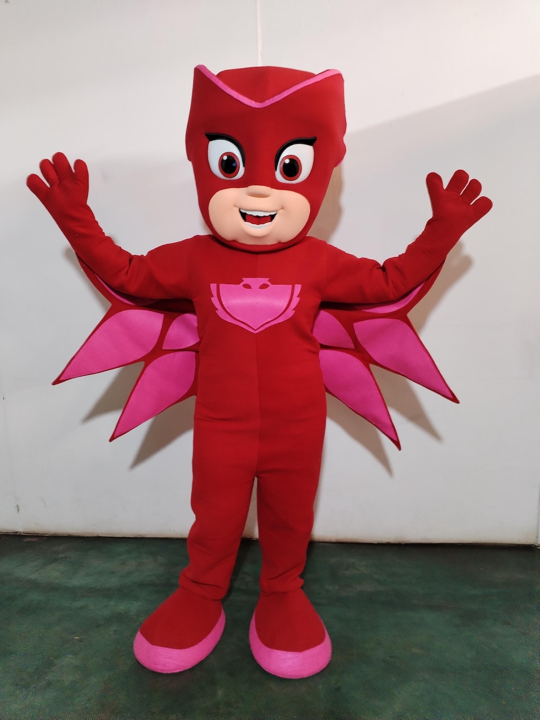 Mascot Costume, PJ Masks Red - Etsy