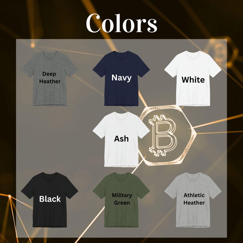 Bitcoin Logo T-shirt, Crypto Unisex Apparel - Etsy