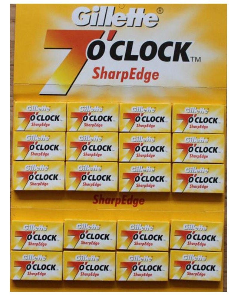 50 X Double Edge Safety Straight Cut Throat Barber Razors Shaving ...