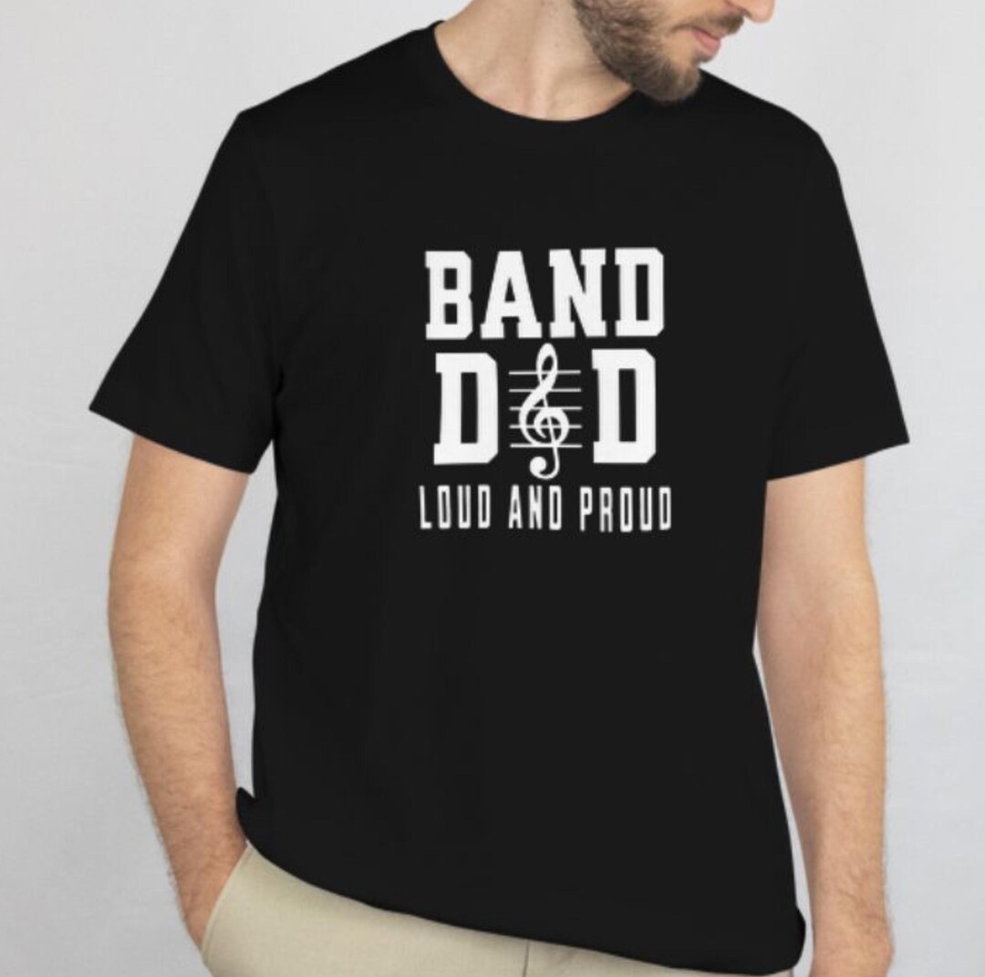 Marching Band Dad Tshirt, Funny High School Band Dad Shirt, Band Dad ...