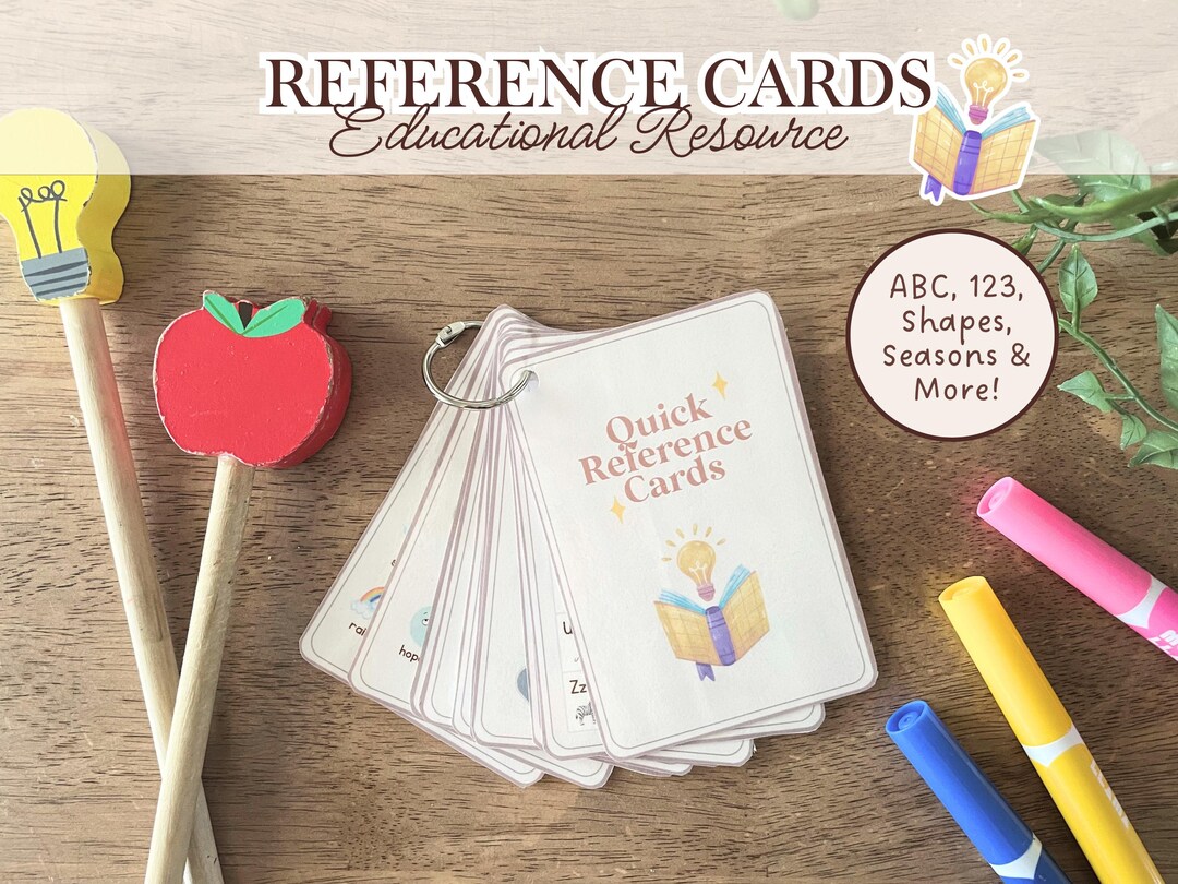 Quick Educational Reference Cards | English & Spanish | Christian Faith ...