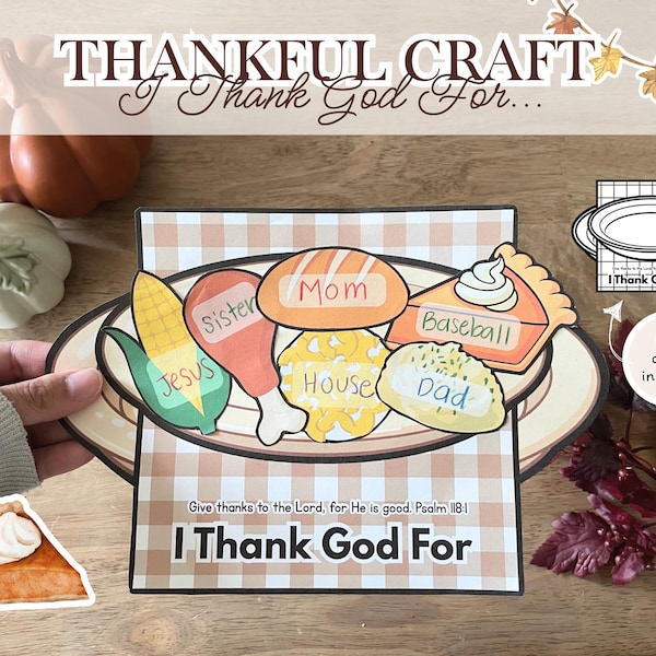 Thankful Plates - Etsy