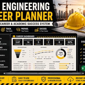 Civil Engineering Career Planner | Internship, FE Exam, GPA Tracker ...