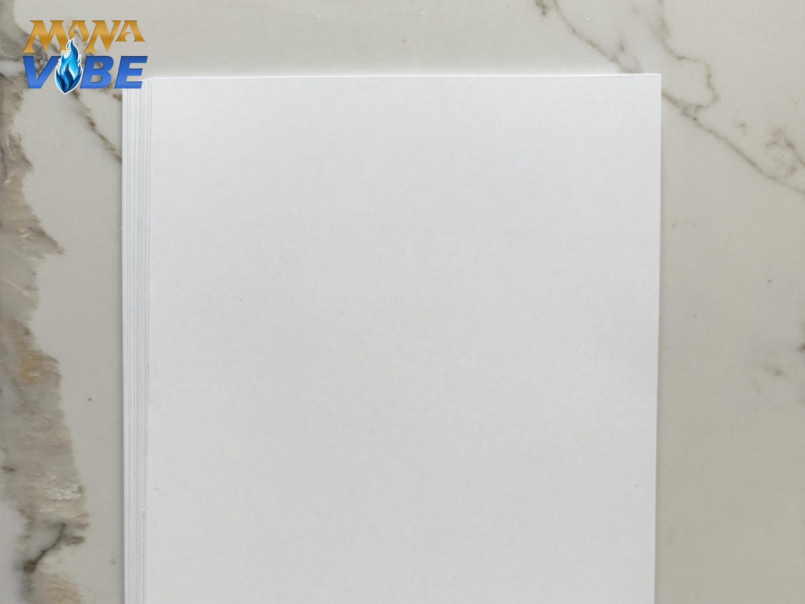 TCG Cardstock - German Black/blue Core 330 GSM - Make MTG Proxy S33 ...