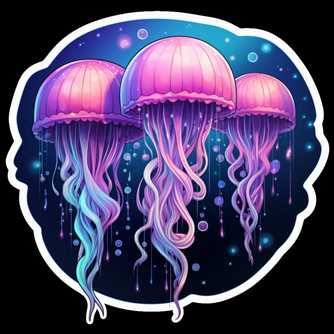Ocean Life Stickers | Waterproof Vinyl Die Cut Stickers of Sharks, Sea ...