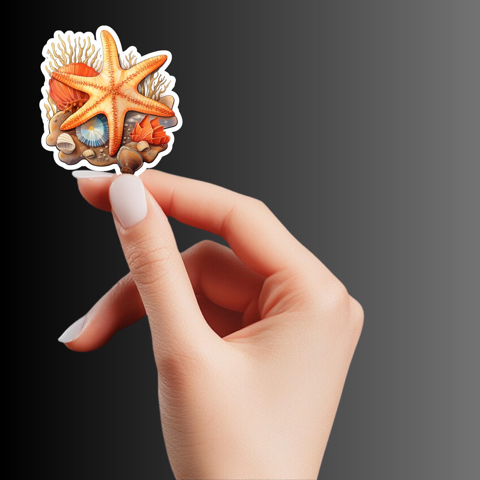 Ocean Life Stickers | Waterproof Vinyl Die Cut Stickers of Sharks, Sea ...