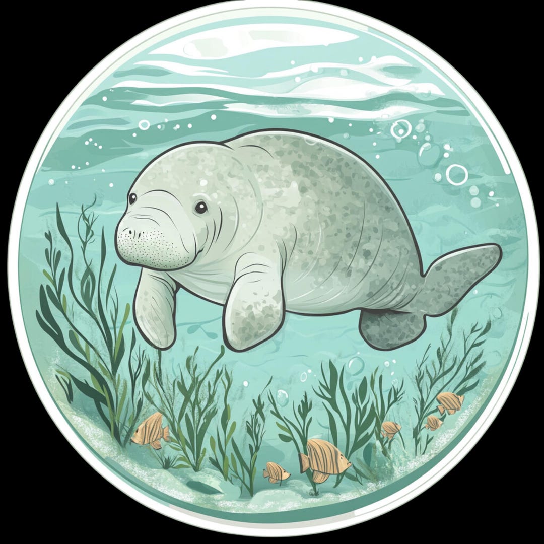 Ocean Life Stickers | Waterproof Vinyl Die Cut Stickers of Sharks, Sea ...