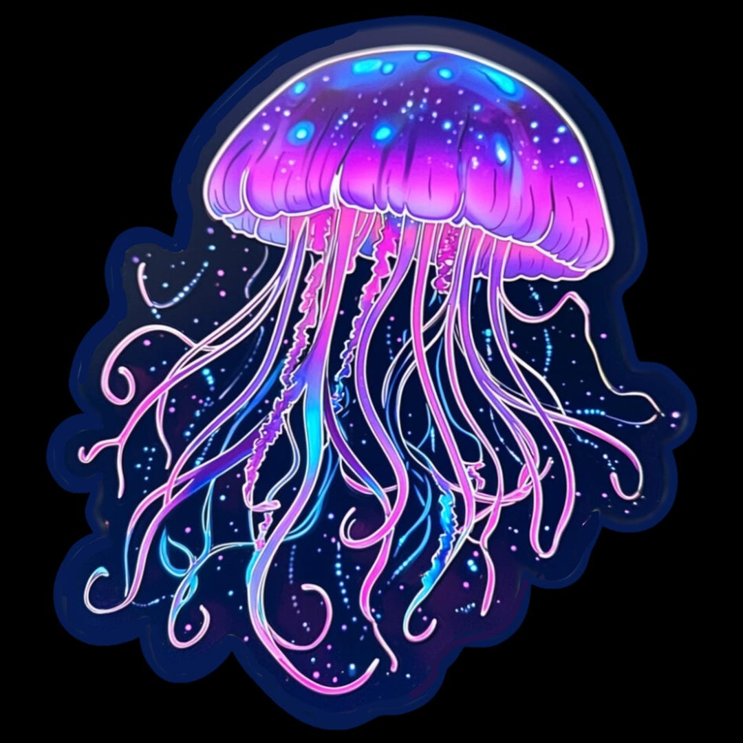 Ocean Life Stickers | Waterproof Vinyl Die Cut Stickers of Sharks, Sea ...