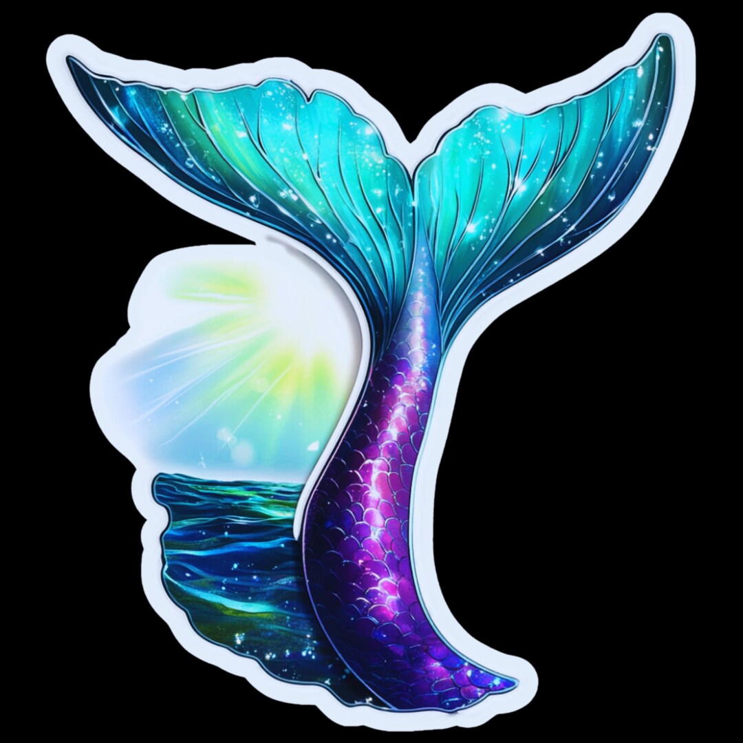 Ocean Life Stickers | Waterproof Vinyl Die Cut Stickers of Sharks, Sea ...