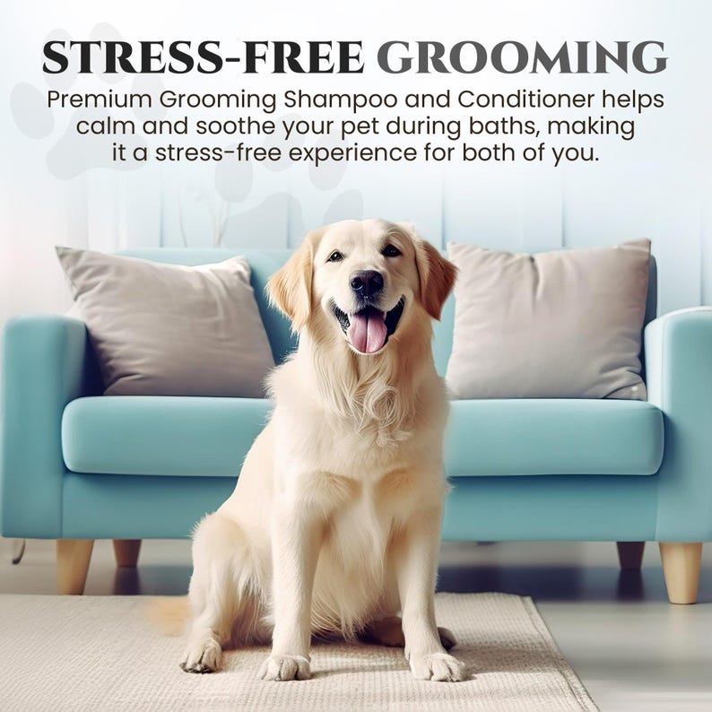 Natural Dog Shampoo & Conditioner for Itchy and Sensitive Skin (show ...