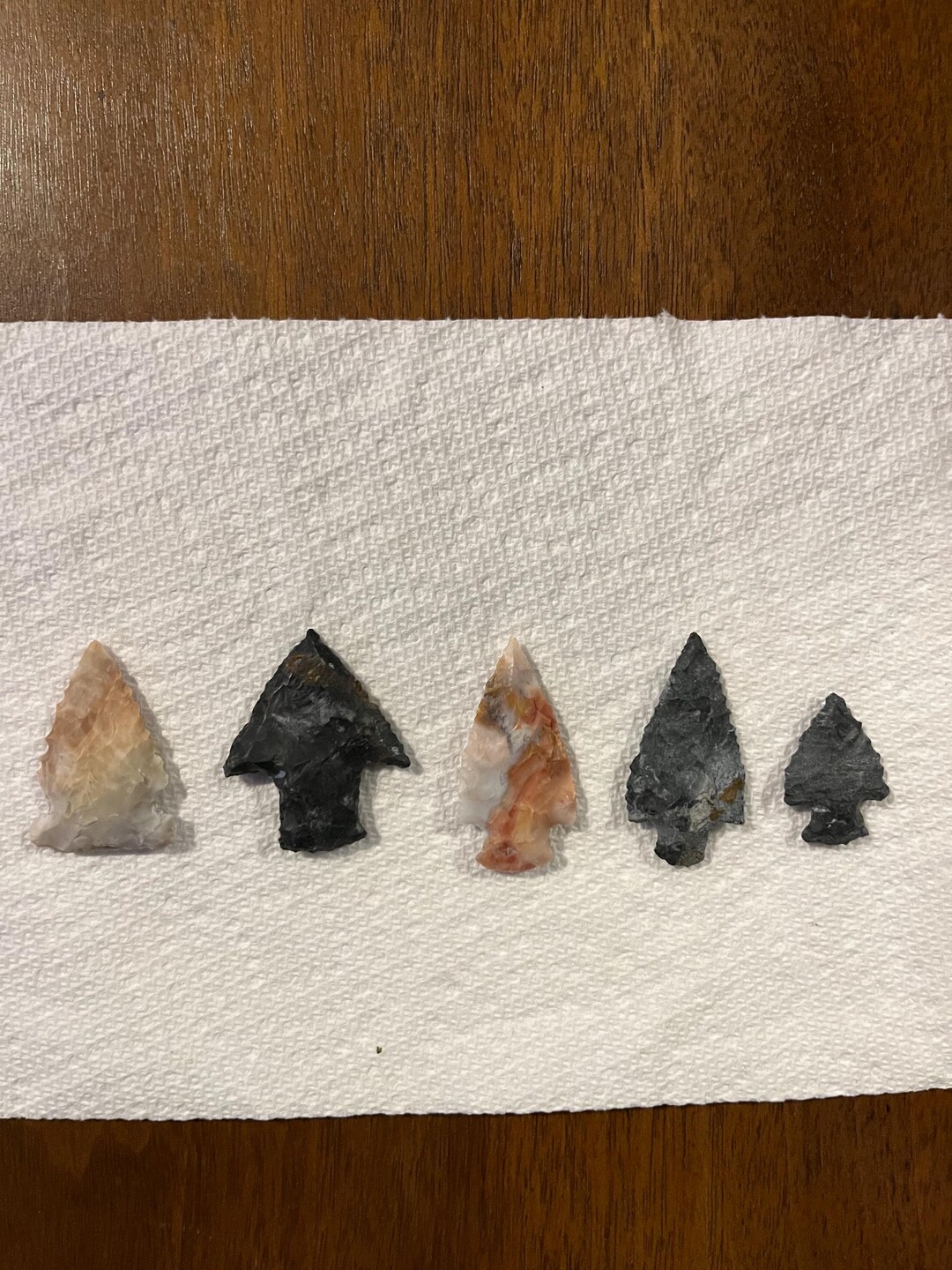 Ohio Flint Birdpoints- Flint Ridge and Coshocton Flint(set) - Etsy