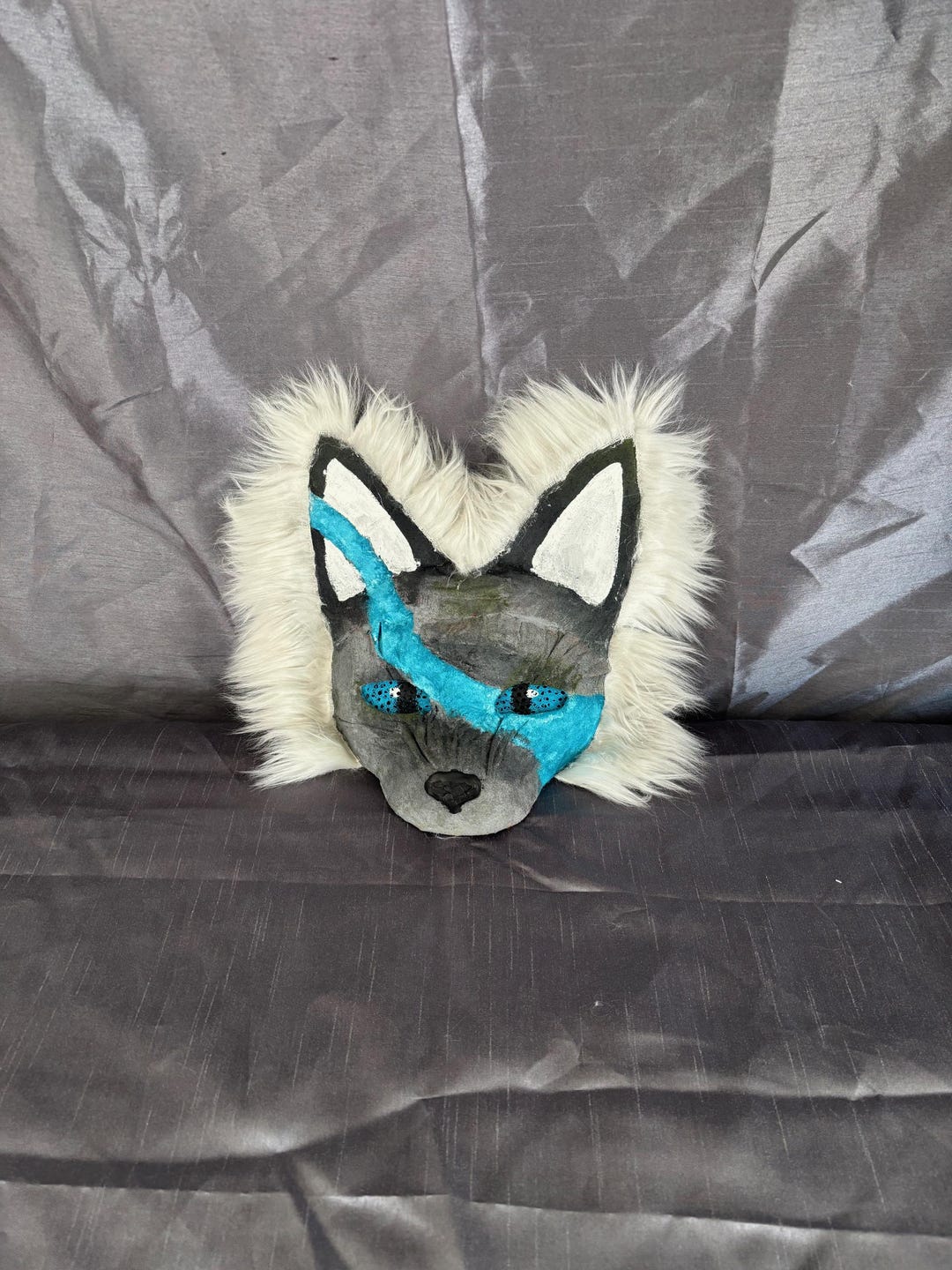 Silver Fox Therian Mask - Etsy