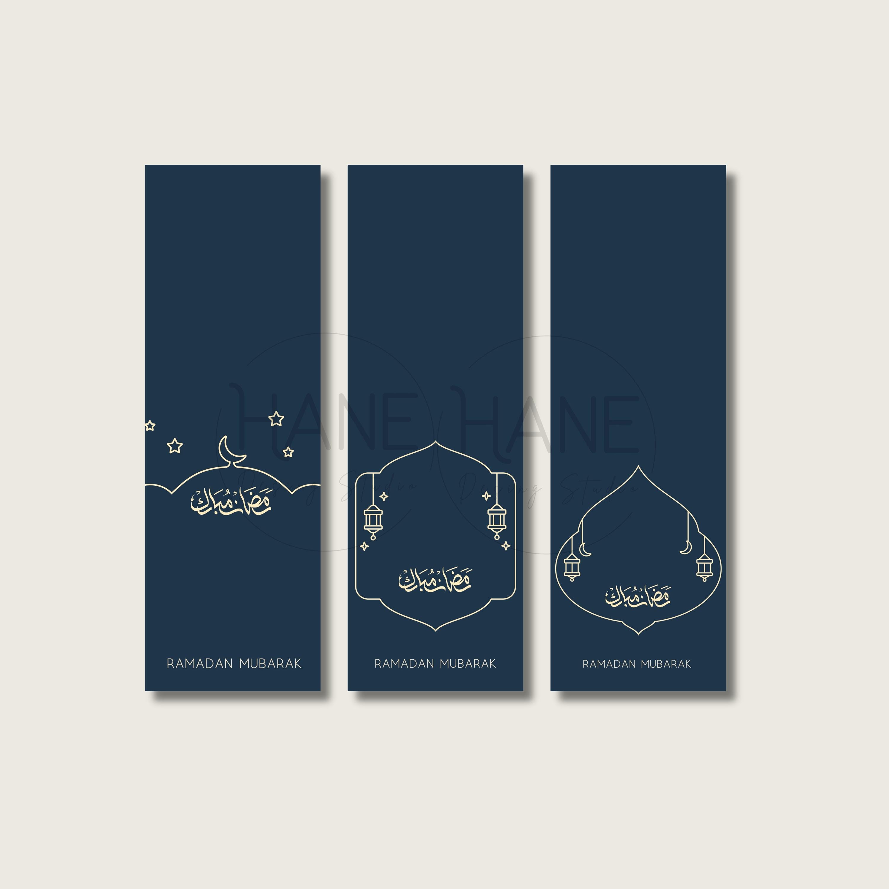Printable Ramadan Bookmark Set: Islamic Quran Tracker (digital Download ...