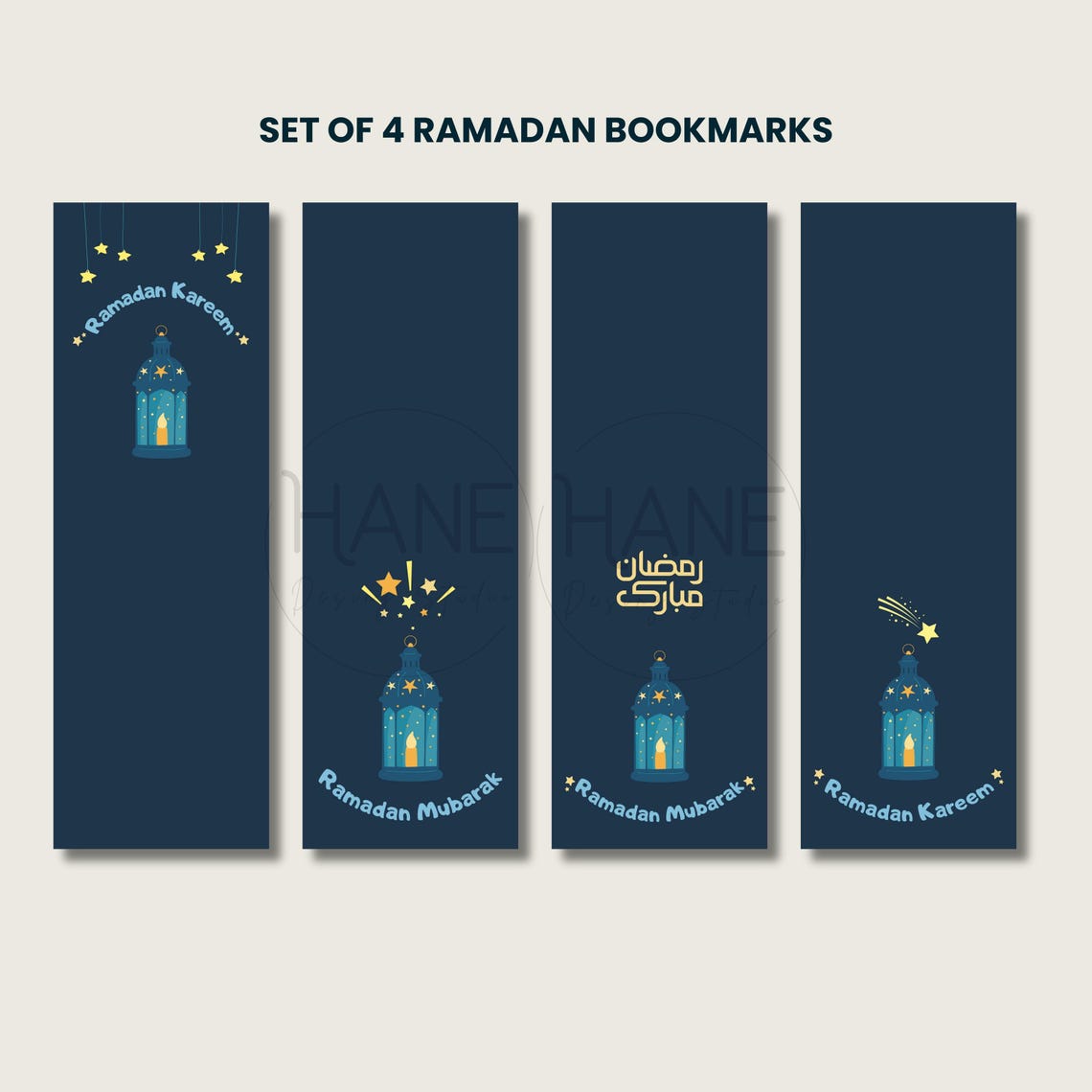 Printable Ramadan Bookmarks for Kids: Islamic Quran Tracker (digital ...