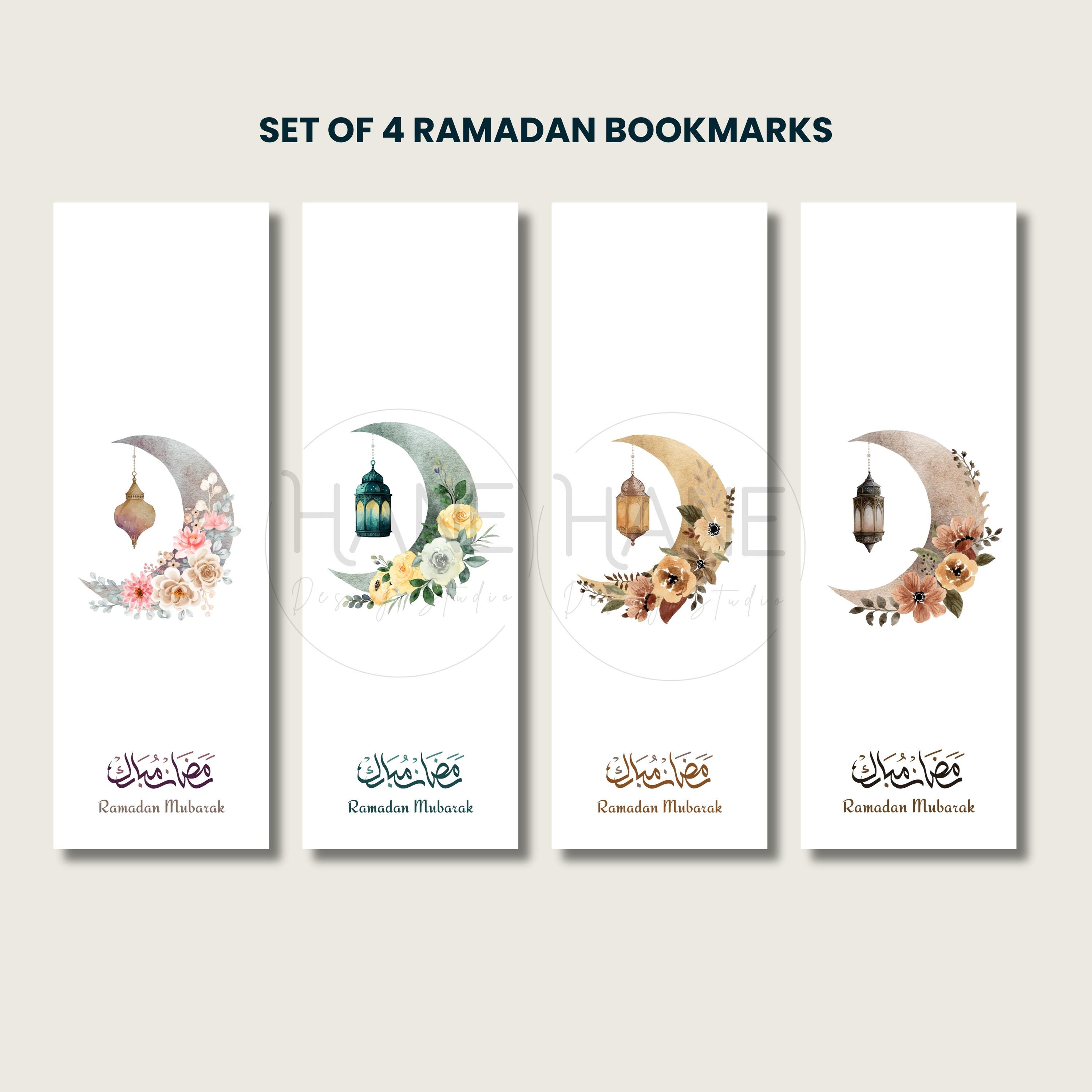 Printable Ramadan Bookmark Set: Islamic Quran Tracker (digital Download ...