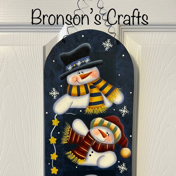 Snowman Sign - Etsy