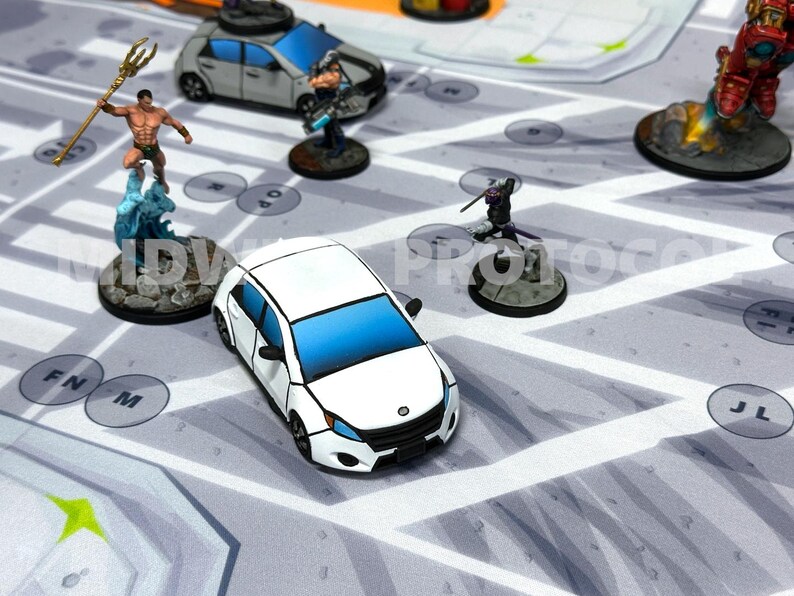 Marvel Crisis Protocol City Mat 1 With 2025 Markings - Etsy