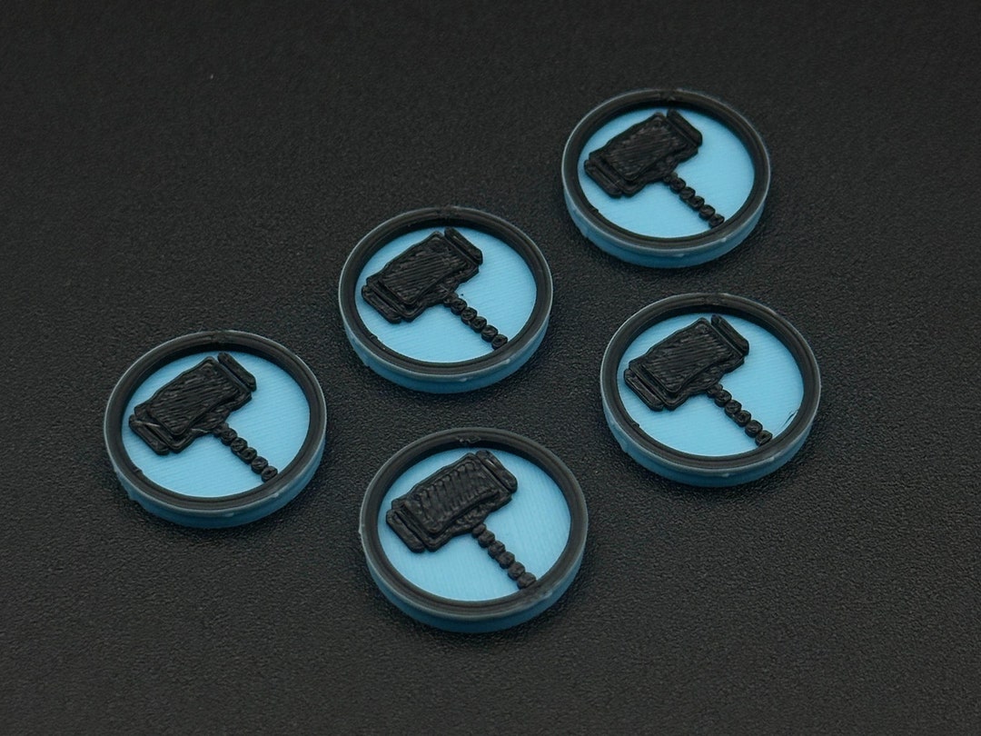 Asgard Tokens for Marvel Crisis Protocol MCP, Affiliation Markers Set ...