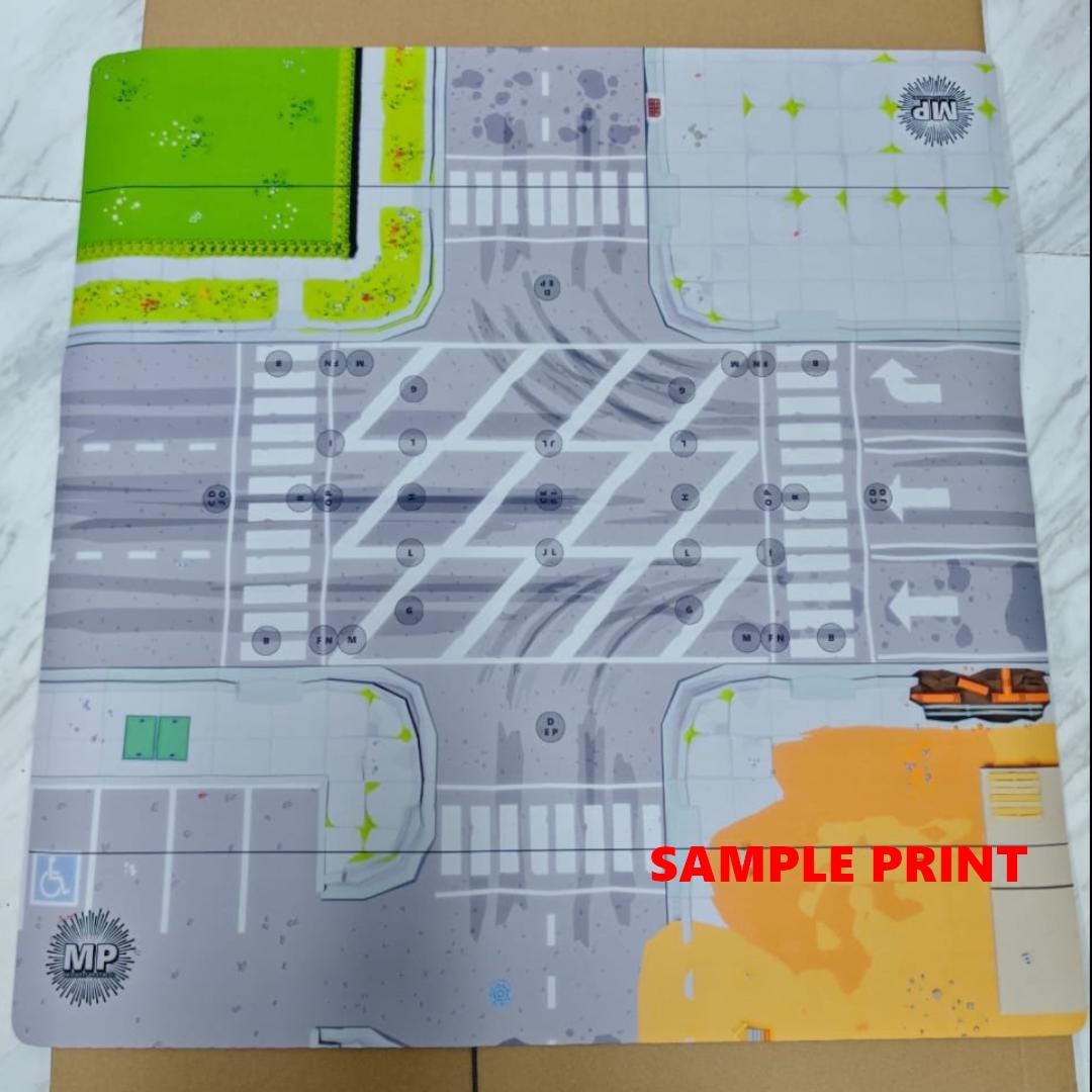 Marvel Crisis Protocol City Mat 1 With 2025 Markings - Etsy