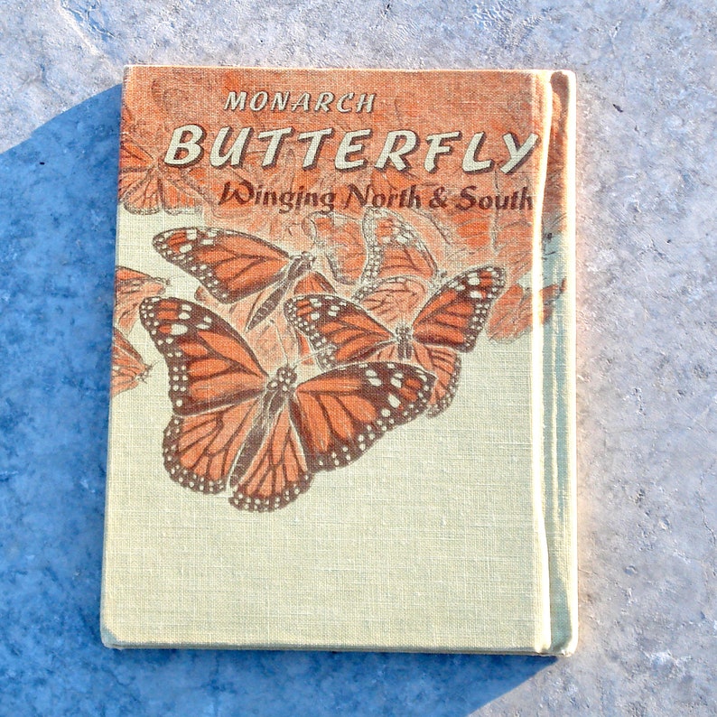 Vintage Children's Book 'monarch Butterfly Winging | Etsy