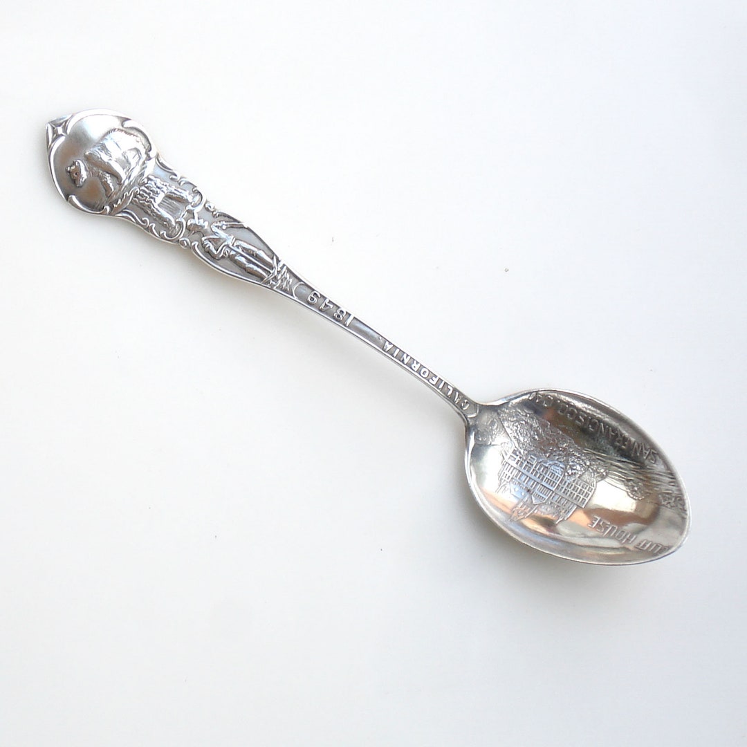 Antique Watson Sterling Silver Demi Tasse Spoon - California Cliff ...