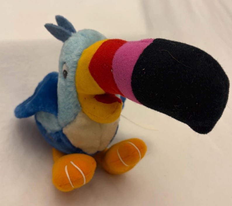 Kellogg’s Cereal Fruit Loops Toucan Sam Stuffed Animal Plush VINTAGE ...