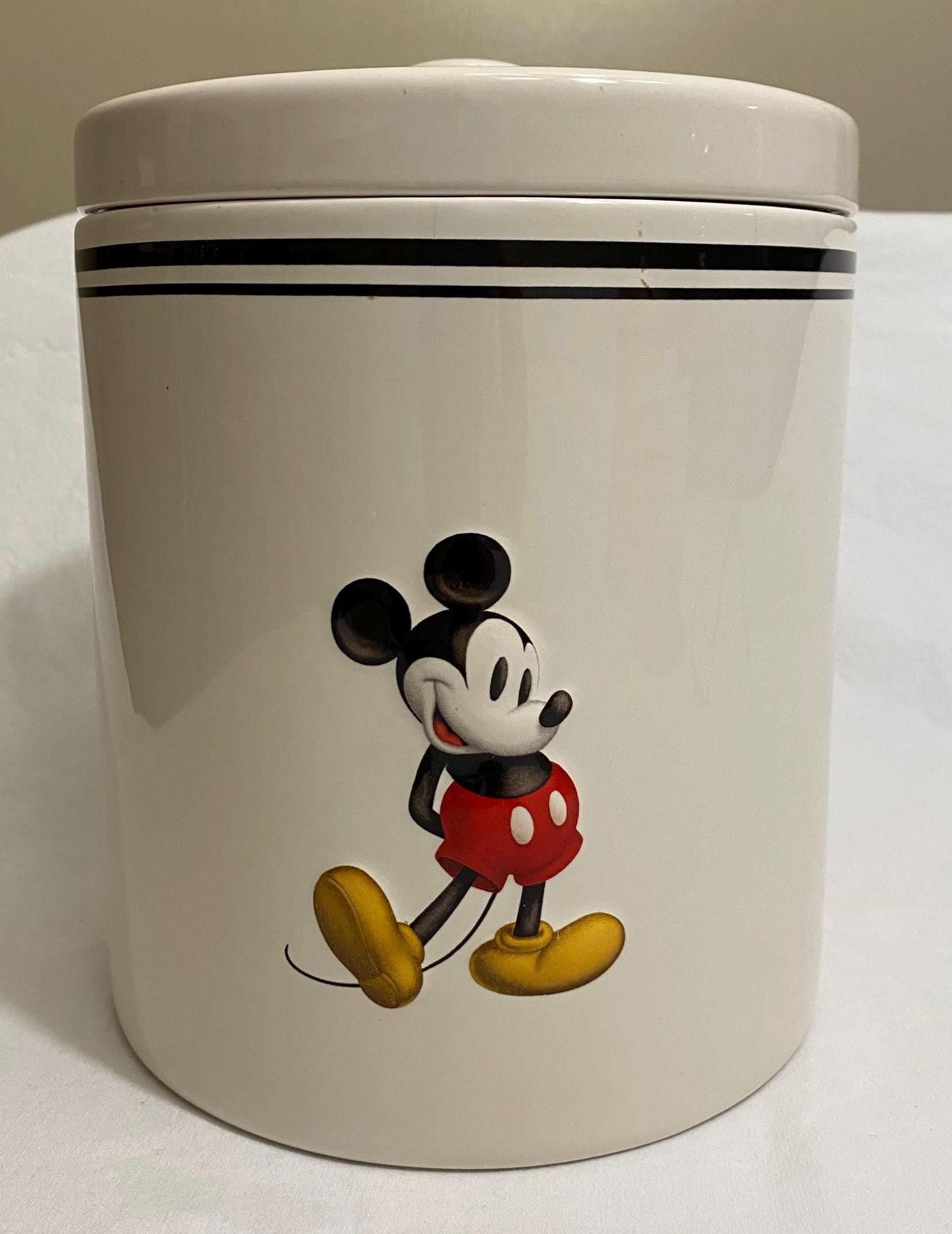 Disney Mickey Mouse 3 Piece Canister Set/cookie Jar Mickey & Friends ...