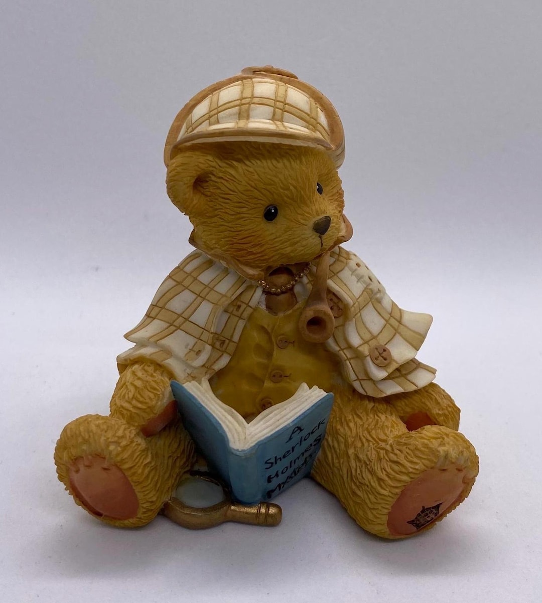 Cherished Teddies Enesco Sherlock #163481 - Etsy