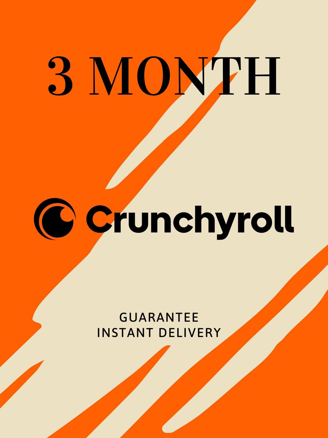 Crunchyroll 3 Month Plan Ultimate Fan - Etsy