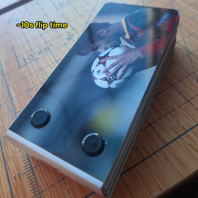 Neymar Flipbook: Handmade Soccer Animation Gift - Etsy