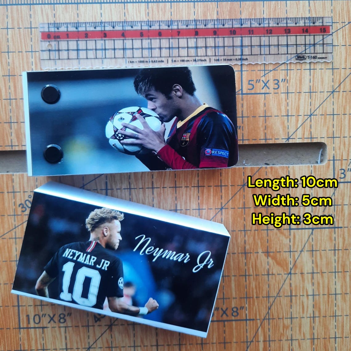Neymar Flipbook: Handmade Soccer Animation Gift - Etsy