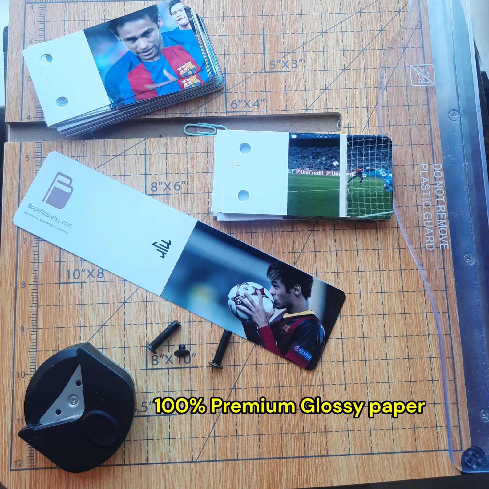 Neymar Flipbook: Handmade Soccer Animation Gift - Etsy