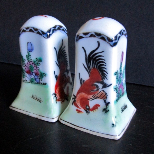 Chinoiserie Salt and Pepper Shakers - Etsy