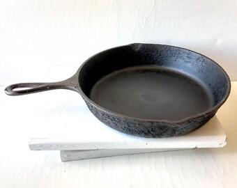 Vintage Cast Iron Pan 6 Inch With Long Handle, Cast Iron Cookware ...