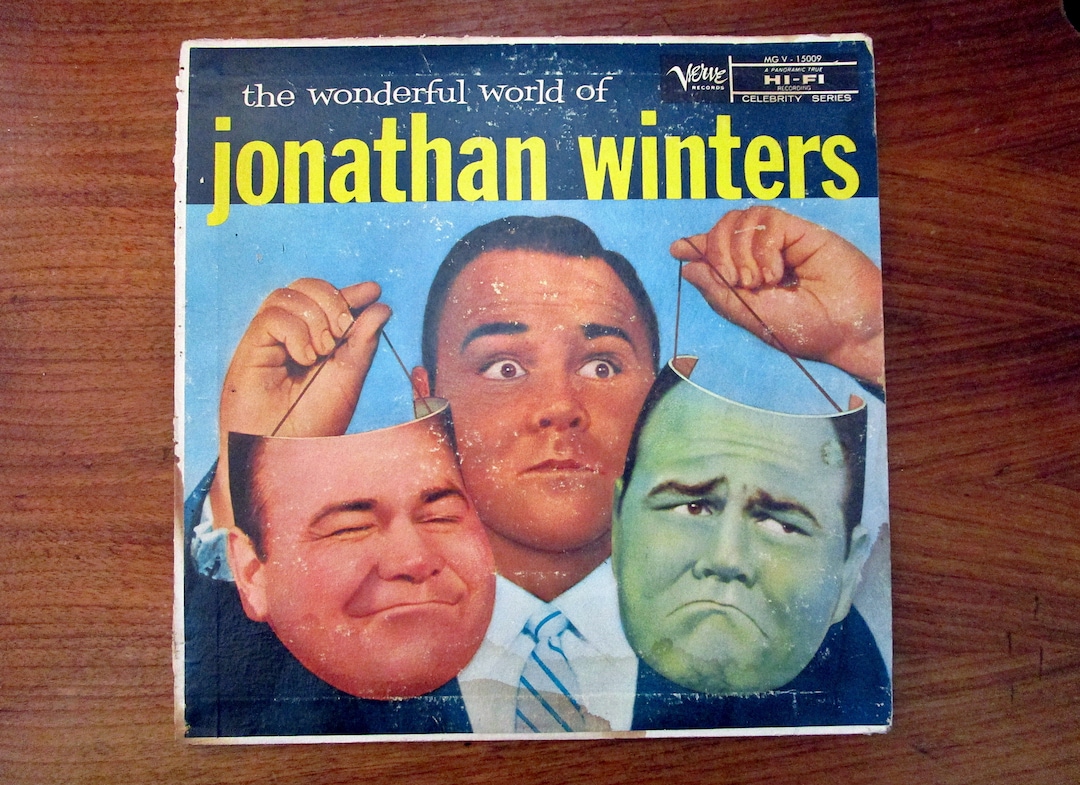 The Wonderful World of Jonathan Winters - Vintage Vinyl Record 1960 ...