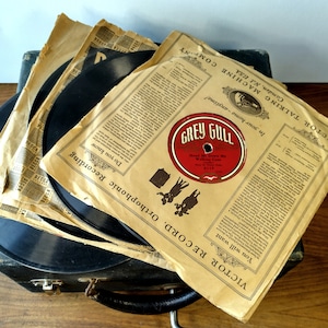 Swanson Consolidated Talking Machine - Antique Portable Phonograph Ca ...