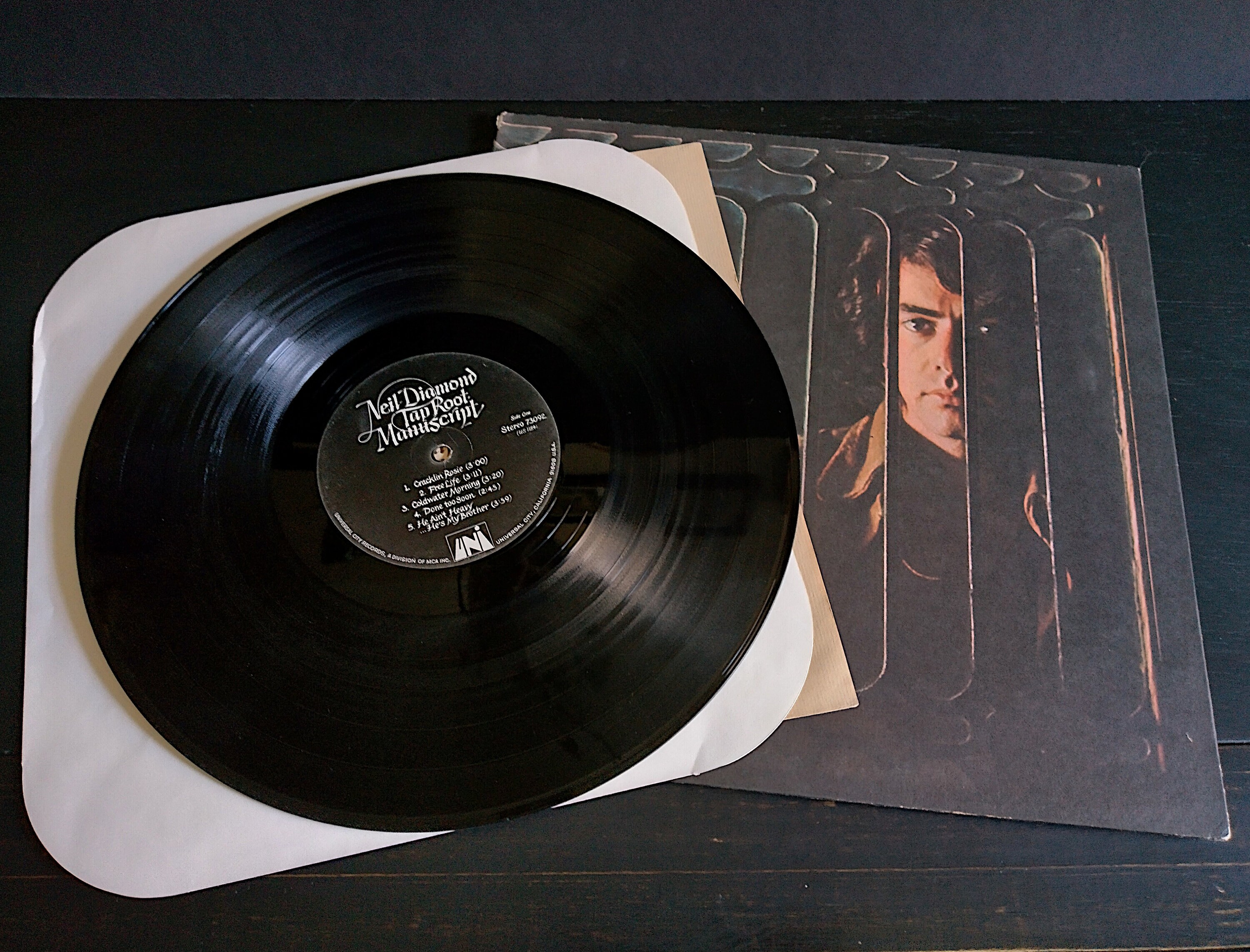 Neil Diamond: Tap Root Manuscript - Vintage Vinyl Record W/ Booklet ...