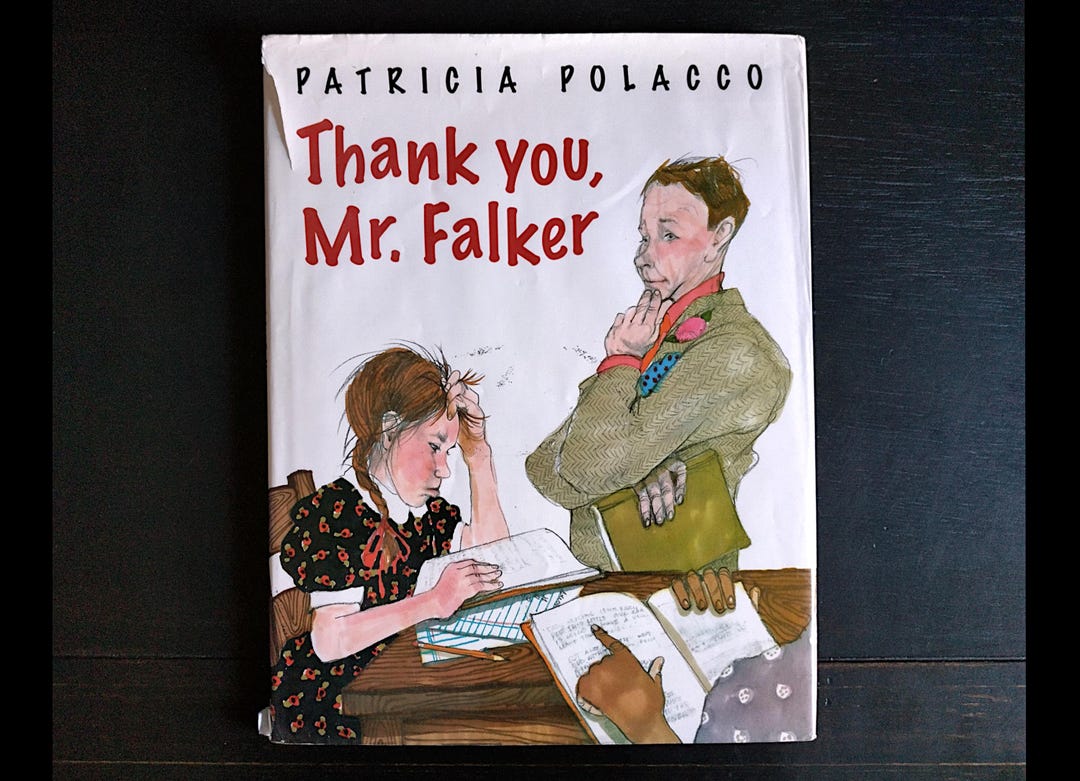 Thank You, Mr. Falker by Patricia Polacco - Vintage Hardcover Children ...