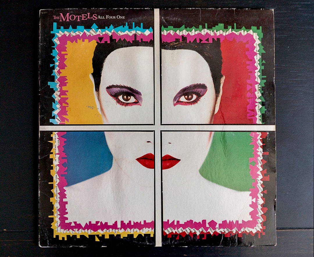 The Motels: All Four One - Vintage Vinyl Record 1982- Cool Eighties New ...